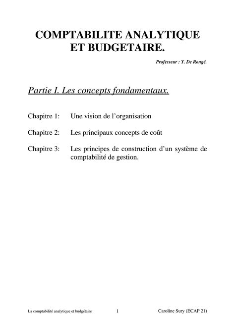 Solution Comptabilite Analytique Studypool