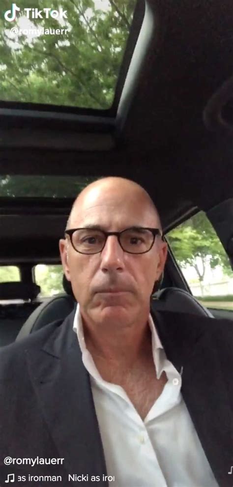 Matt Lauer Resurfaces In Rare Public Outing — And His Wild Look Has