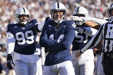 Penn State De Chop Robinson Declares For The 2024 Nfl Draft Will Not
