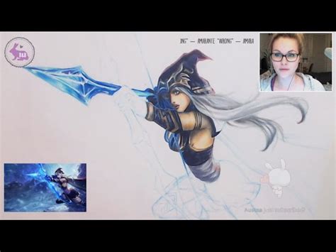 League Of Legends Drawing Ashe