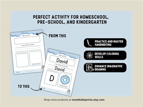 Bluey Name Tracing Practice Activity Sheets Custom Name Handwriting