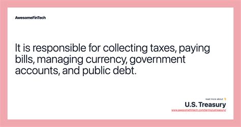 U S Treasury AwesomeFinTech Blog