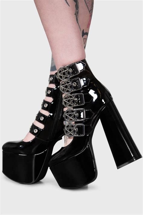 Panic Platform Shoes Killstar