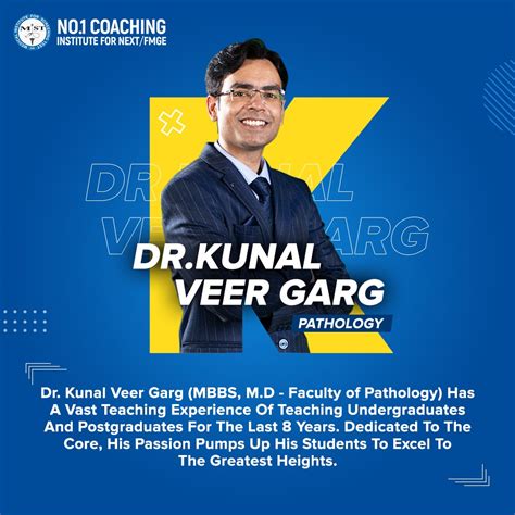 dr kunal garg is mist fmge mbbs next neet pg