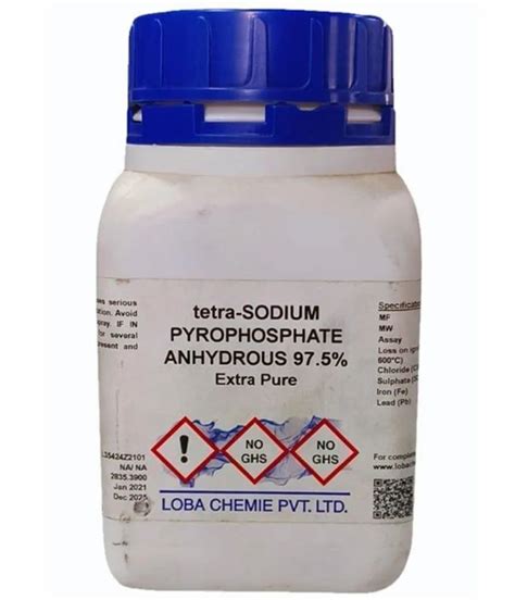 Tetra Sodium Pyrophosphate Anhydrous Packaging Type Jar Packaging Size 200 Ml At Rs 300 Jar