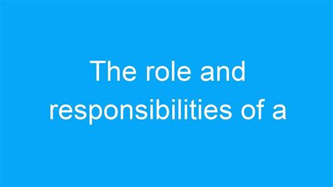 The Role And Responsibilities Of A District Collector In India