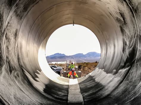 Hyperloop One Installs The First Tube Of Its Devloop In Las Vegas Its Really Happening