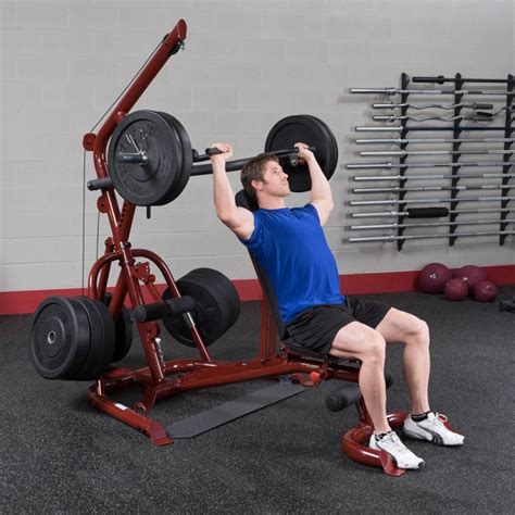Bodysolid Corner Leverage Gym Package Glgs100p4 Fitness Equipment Etc