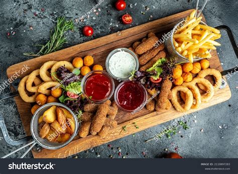 4 666 Various French Fries Images Stock Photos Vectors Shutterstock