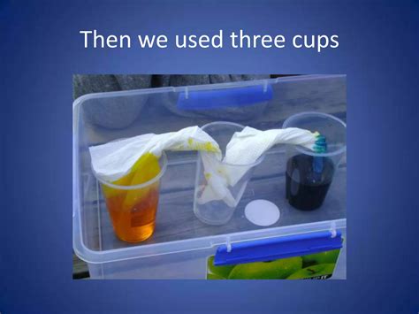 Absorption Experiment Pptx Chemistry Science