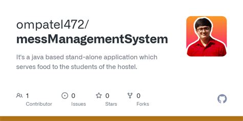 GitHub Ompatel472 MessManagementSystem It S A Java Based Stand Alone