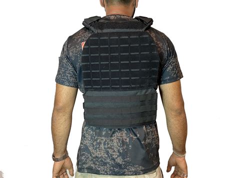 CHALECO TACTICO RBN TACTICAL PORTA PLACA 473 NEGRO Reborn