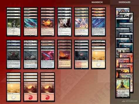 Arena Standard S Boros Aggro Deck By Justatribute • Mtg Decks