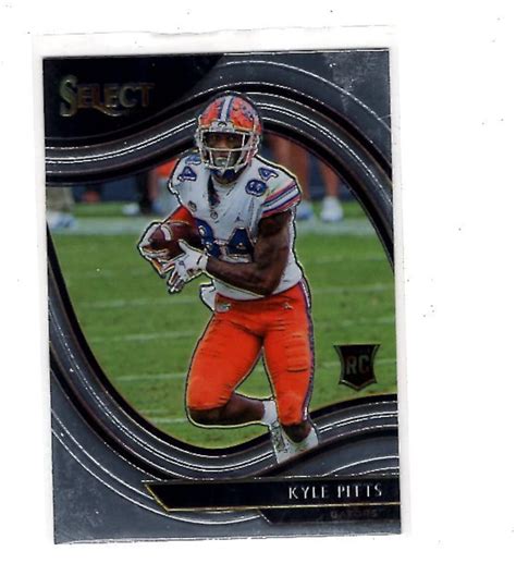 Kyle Pitts Rc 2021 Panini Chronicles Select Football Rookie Etsy
