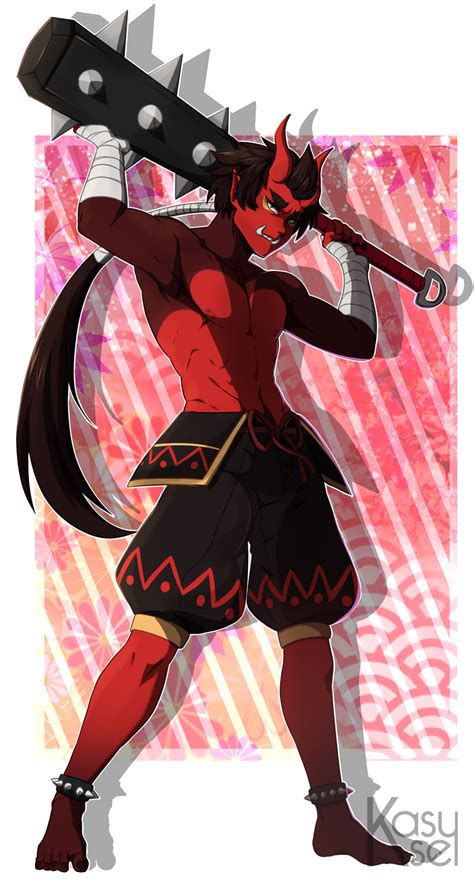 Adopt Extra Art Oni Boy By Kasusei On Deviantart