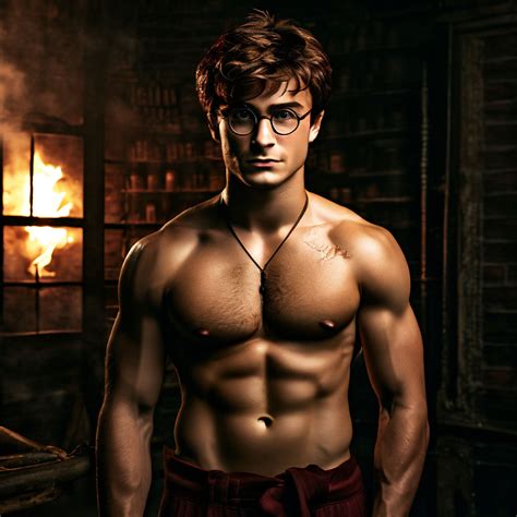 Shirtless Harry Potter By Dysan A Playground