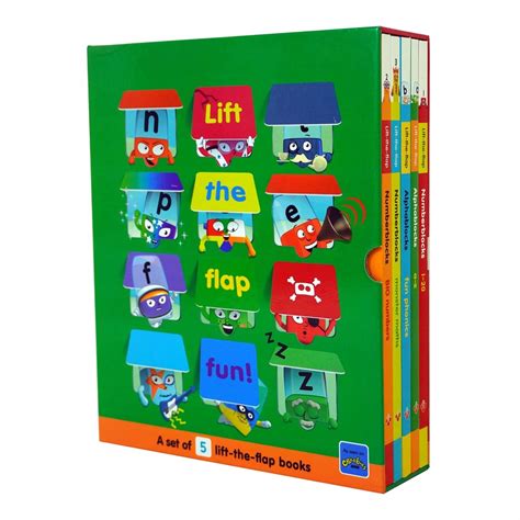 Lift The Flap Set Z Numberblocks I Alphablocks 13698881025
