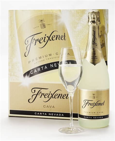 Freixenet Carta Nevada Semi Seco Schaumwein Halbtrocken 6 Flaschen X 0