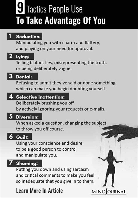 9 Ways Some People Will Take Advantage Of You Artofit