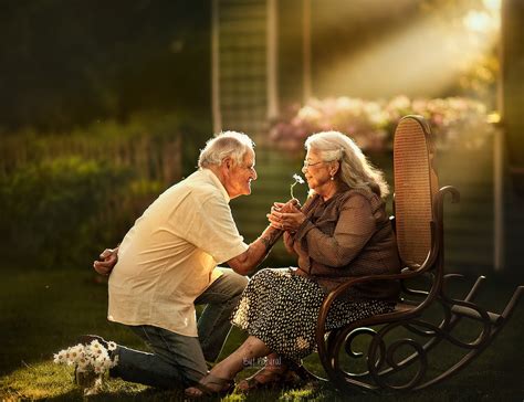 Photographer Features Senior Couples In Timeless Engagement Photo Series