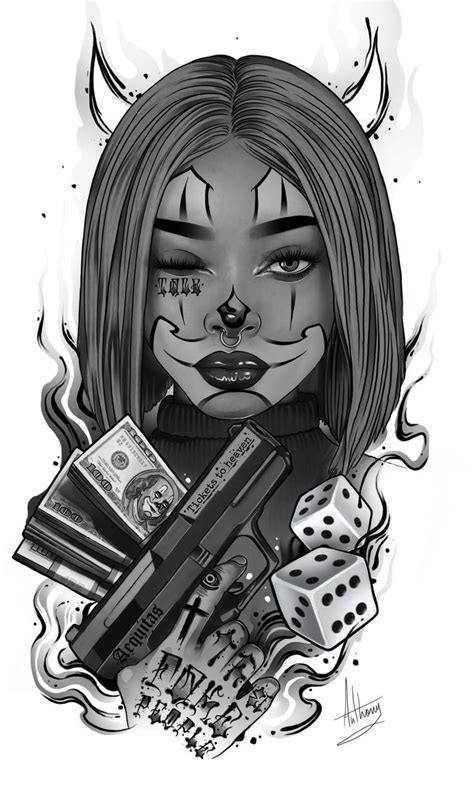 Pin de Tattoo 28 em Чикано Tatuagem de caras Desenhos de tatuagem de