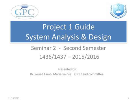pdf project 1 guide system analysis and designproject 1 guide system
