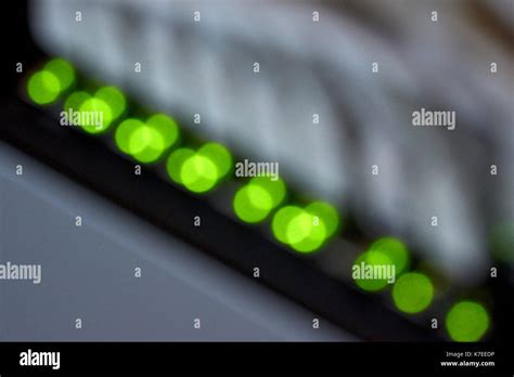 Gigabit Ethernet Connection Stock Photo Alamy