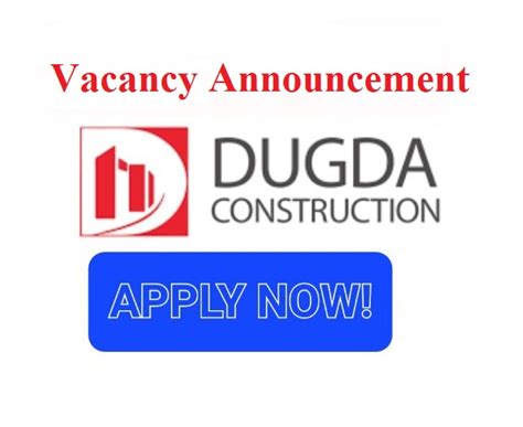 Dugda Construction Plc Job Vacancy Announcement December 2022 Sewasew