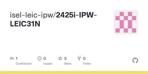 Github Isel Leic Ipw I Ipw Leic N