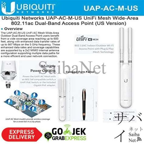 Promo Ubiquiti Network Ubnt Unifi Mesh Access Point Uap Ac M Diskon 23