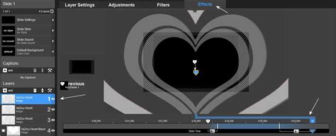 Creating Heart Transition Creative Proshow