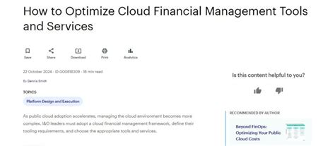 Gartner Gartneriocs Infrastructure Cfm Finops Containers