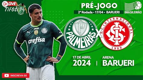 Palmeiras X Internacional • Pré Jogo Ao Vivo C Imagens De Barueri
