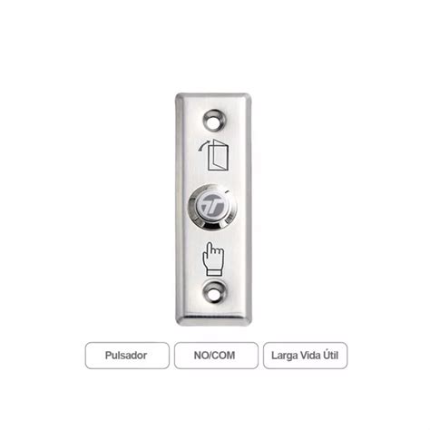 Rufiantt Pulsador Botón Interruptor Metálico Acero Inoxidable Control