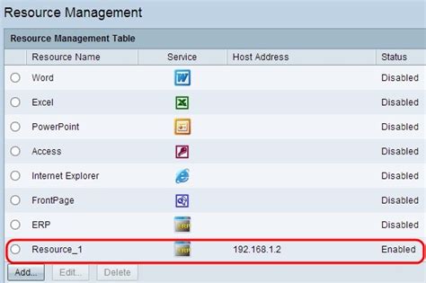 Resource Management On RV320 And RV325 VPN Routers Cisco