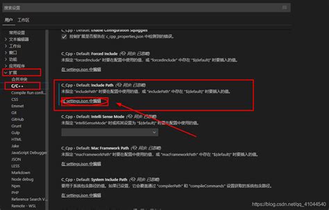 Vs Code Cc环境配置（无法打开源文件“xxxxxxh” 或者 检测到 Include 错误。请更新includepath