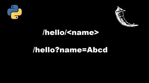 Extract Parameters From In Flask Youtube