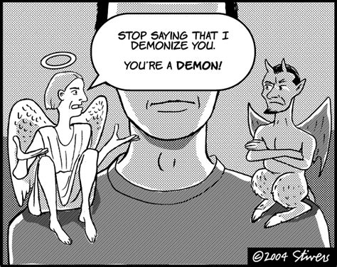Conscience Angel And Devil