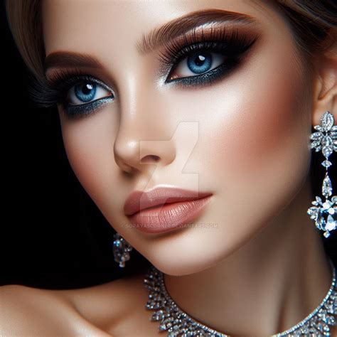 Gorgeous Blue Eye Model Babe Digital Art Sweet Lov By Sorayascorner On
