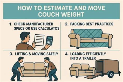 How Much Does A Couch Weigh Guide And Tips