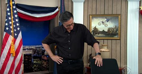 Donald Trumps Repulsive Speech Nearly Brings Stephen Colbert To Tears