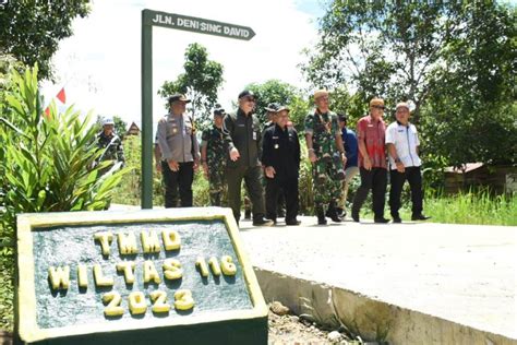 TMMD Di Perbatasan RI Malaysia Berhasil Buka Demplot Kebun Kakao