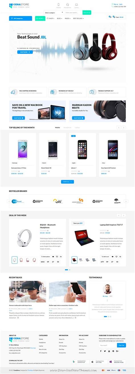 Cena Store Multipurpose Woocommerce Wordpress Theme Woocommerce Wordpress Themes Woo