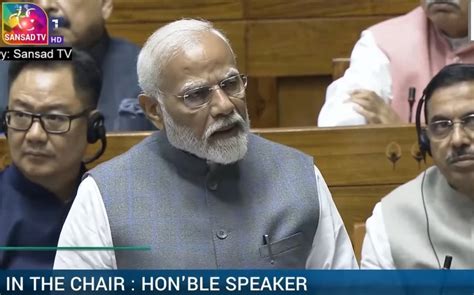 Pms Address The 18th Lok Sabha After Election Of The Speaker Of The