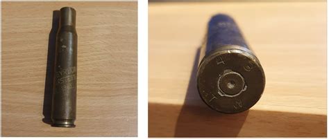 Engraved 50 Bmg Shell Casing From 1943 Scrolller