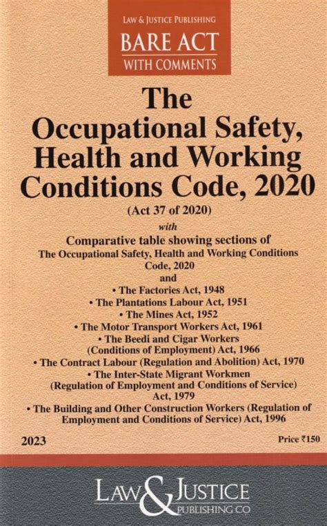 The Occupational Safety Health And Working Conditions Code 2020