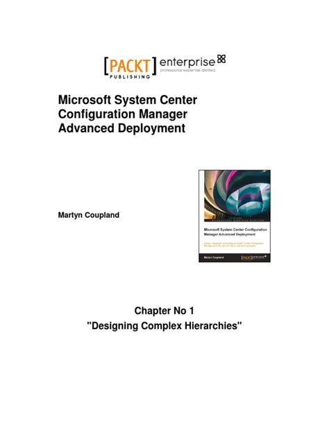 microsoft system center configuration manager advanced deployment