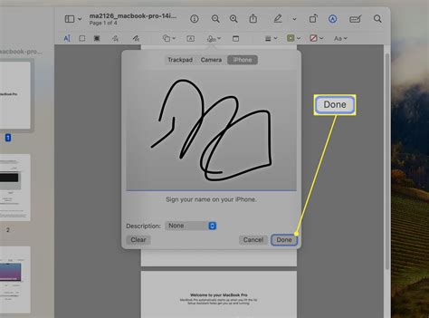 How To Draw Signature Mac