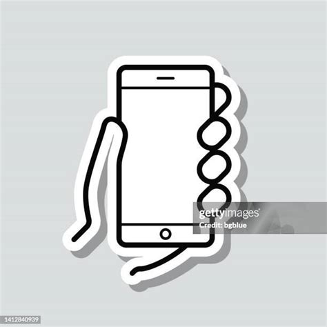 Holding Hands Gray Background点のイラスト素材／クリップアート素材／マンガ素材／アイコン素材 Getty Images