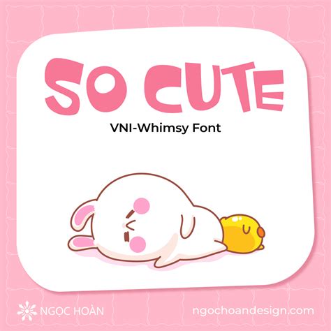 19 Font Chữ Cute Dễ Thương Việt Hóa Font Chữ Xinh đẹp Mắt